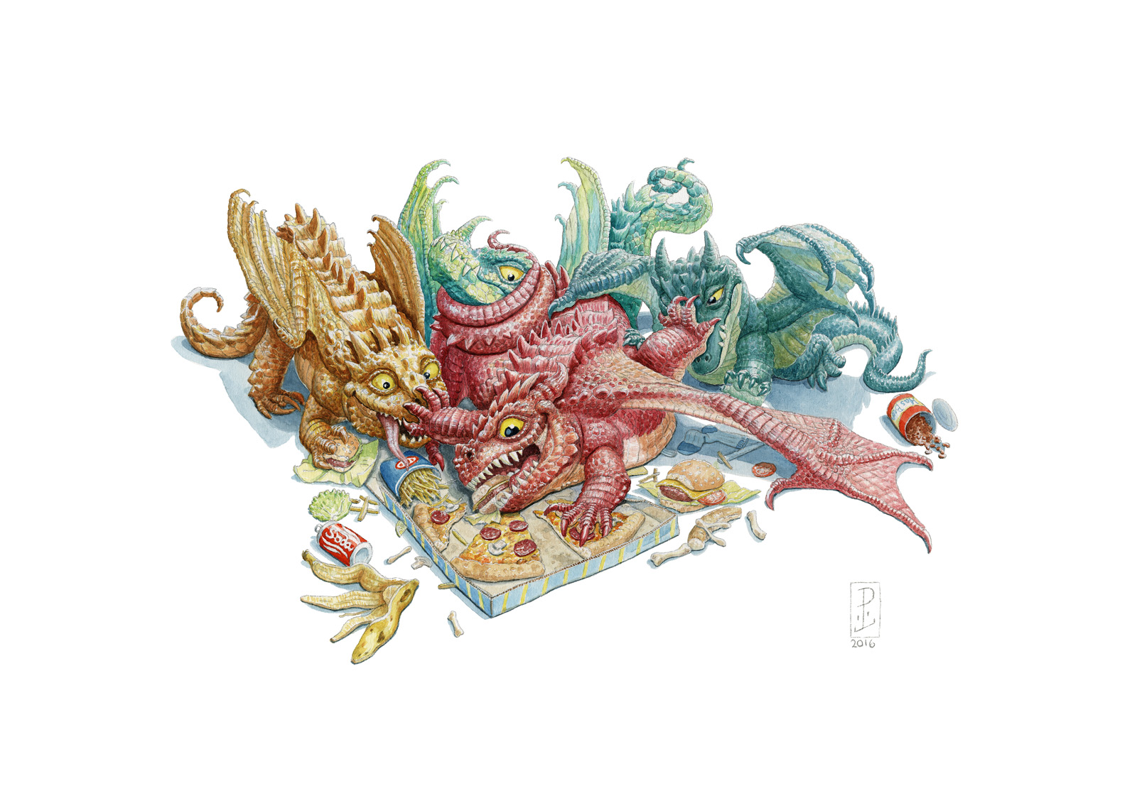 Food Fight – The Modern Dragon